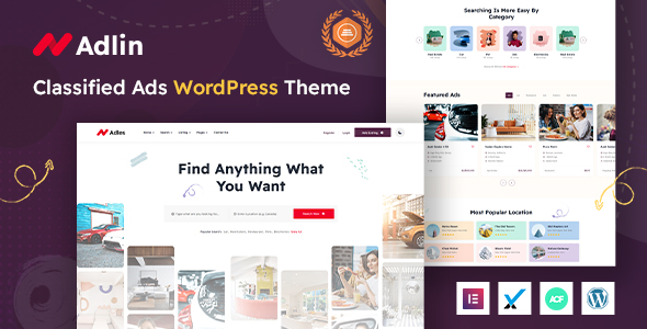 Adlin - Classified Ads Listing WordPress Theme by EnvyTheme | ThemeForest