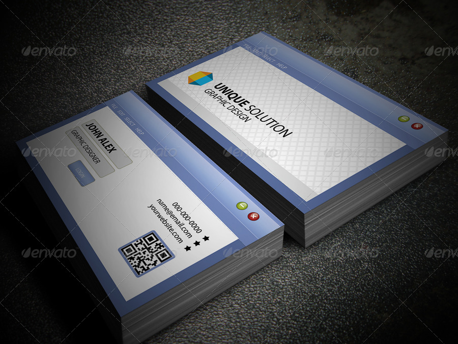 Future PC business Card, Print Templates | GraphicRiver