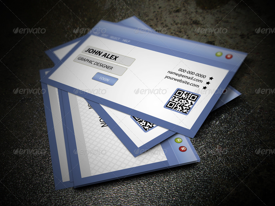 Future PC business Card, Print Templates | GraphicRiver