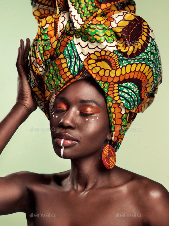 Do you know the history of the African head wrap Stock Photo by ...
