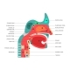 Nose Anatomy Cross Section Diagram Showing Soft, Vectors | GraphicRiver