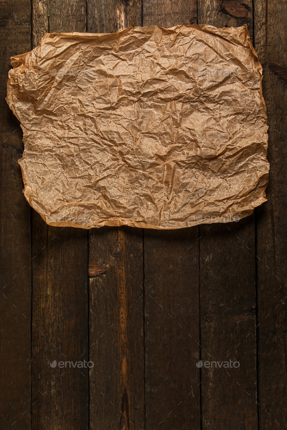 Old crumpled paper Stock Photo by BLACKDAY | PhotoDune