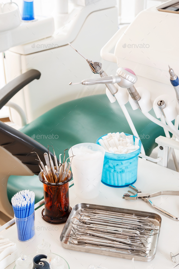 Dentist workplace Stock Photo by BLACKDAY | PhotoDune