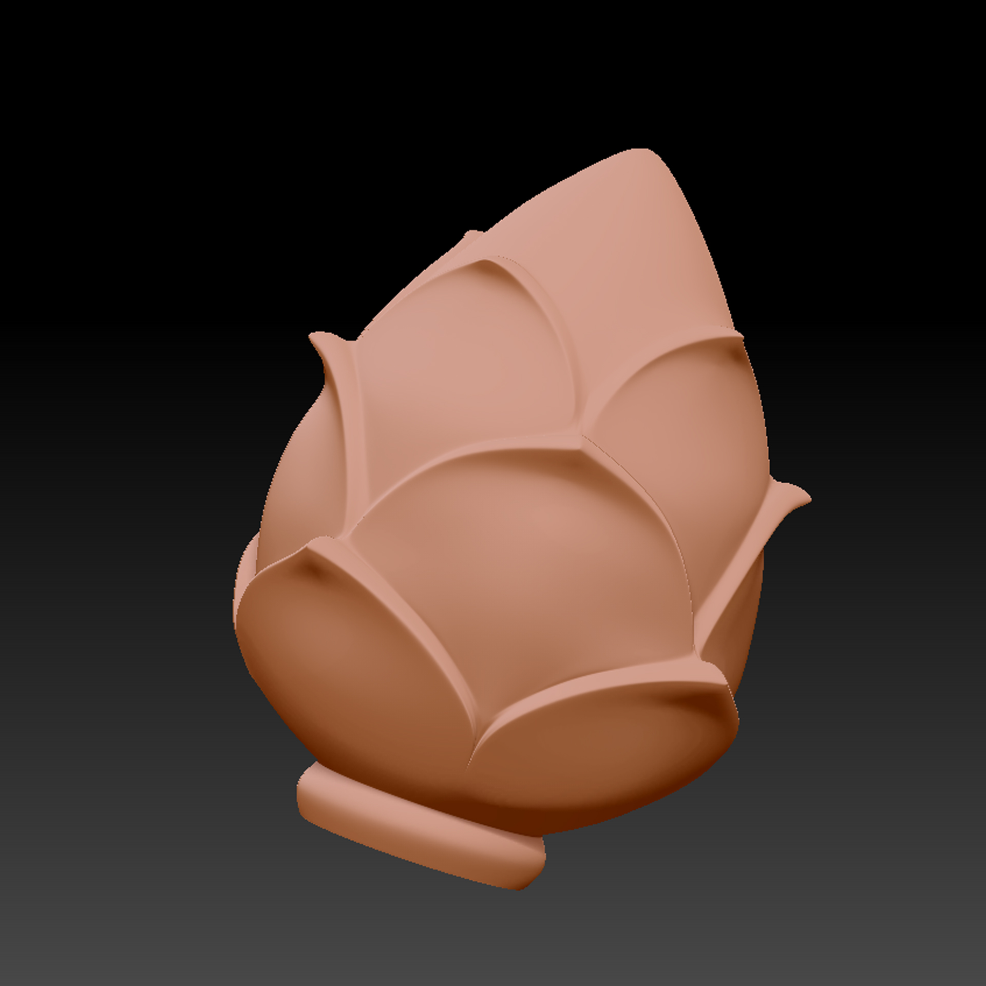 Lotus Flower 3D print model by coc3d | 3DOcean