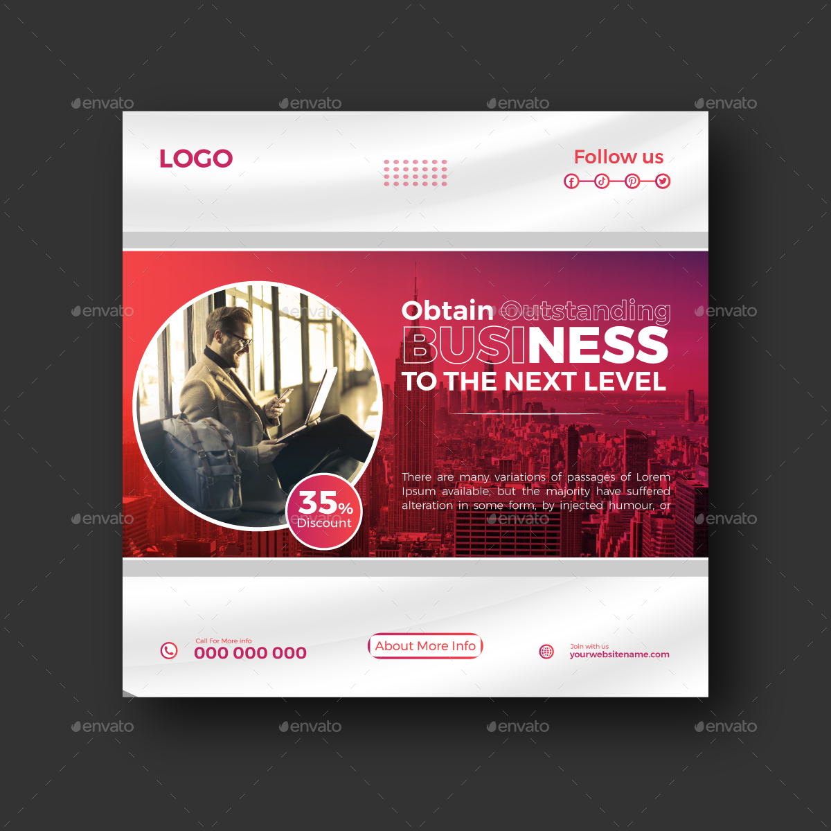 Corporate Social Media Post, Graphics | GraphicRiver