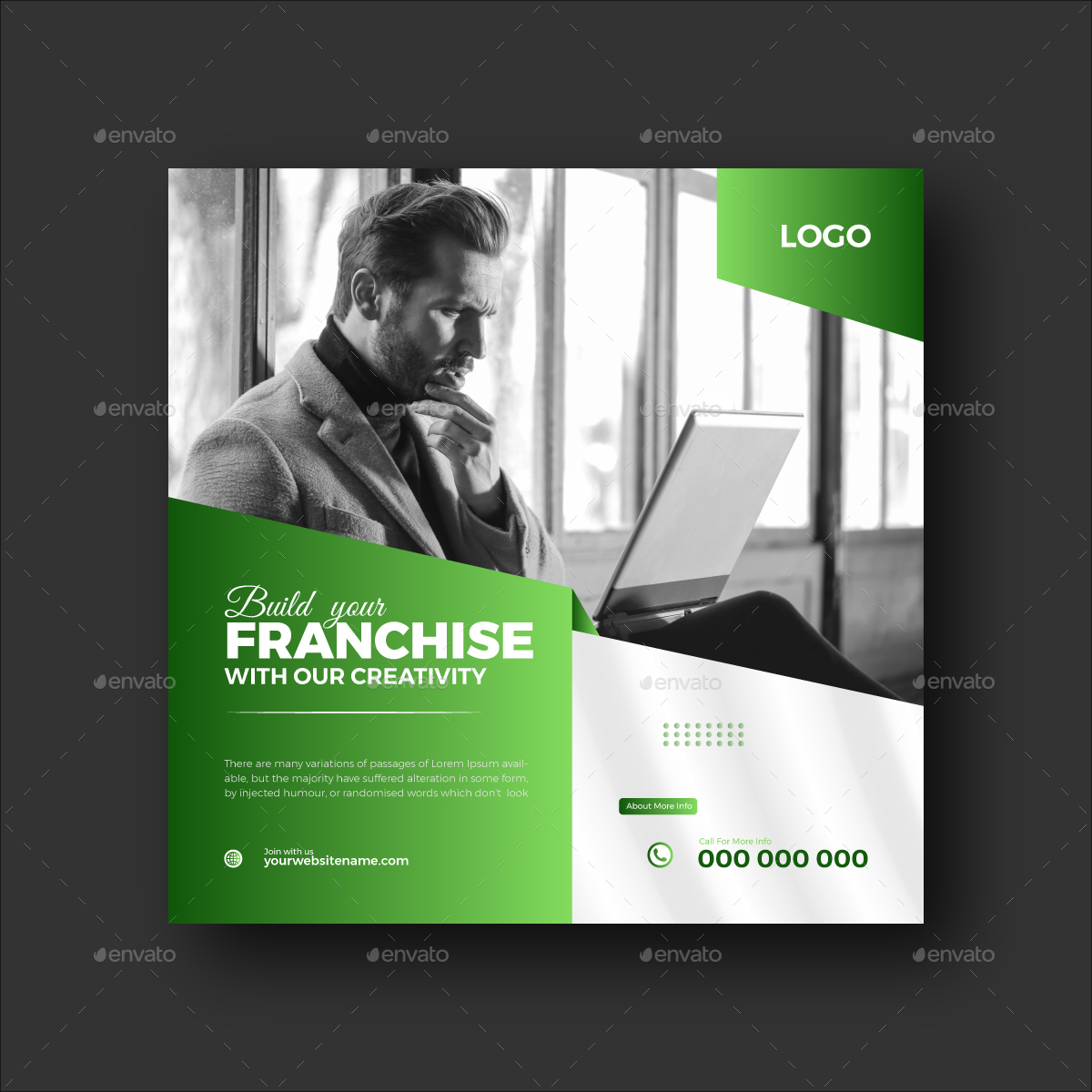 Corporate Social Media Post, Graphics | GraphicRiver