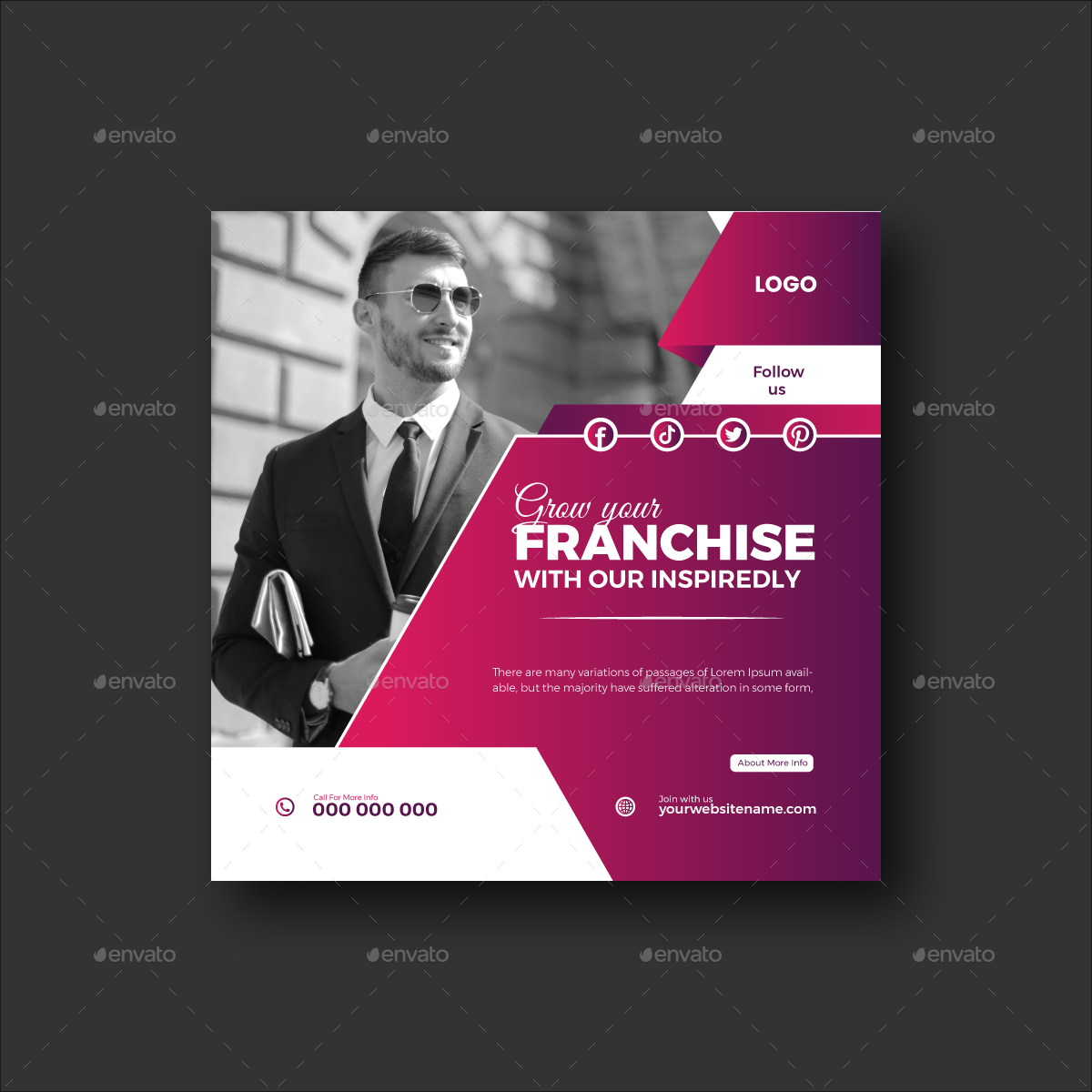 Corporate Social Media Post, Graphics | GraphicRiver