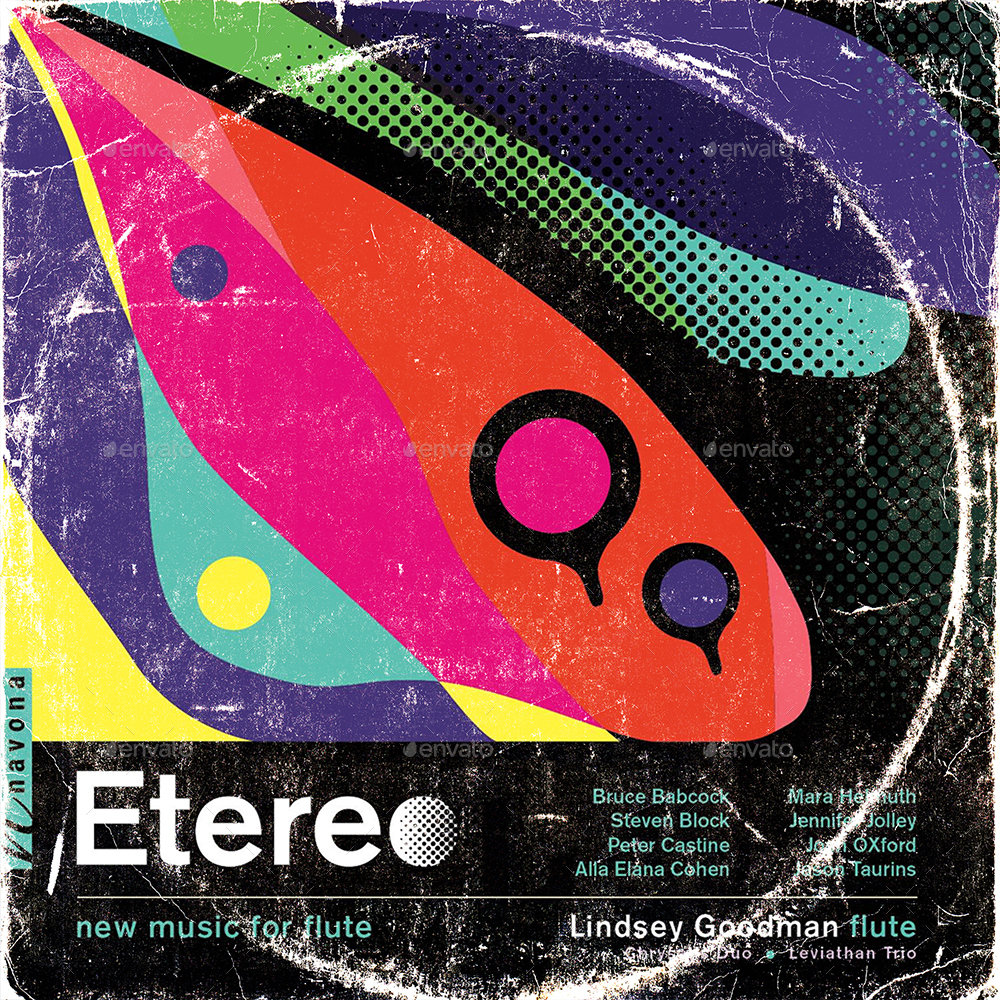 Worn Album Cover with Ringwear, Graphics | GraphicRiver