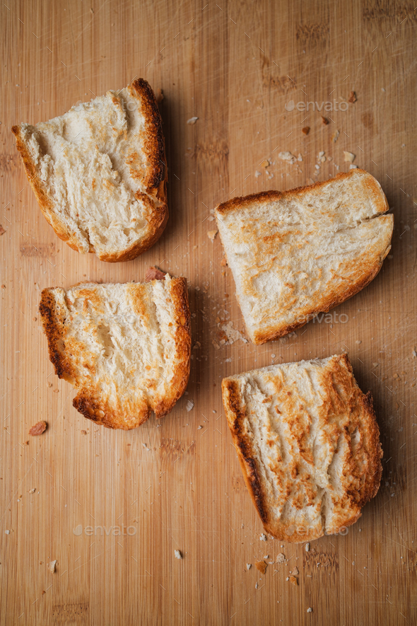 Freshly toasted bread slices Stock Photo by pablorasero | PhotoDune