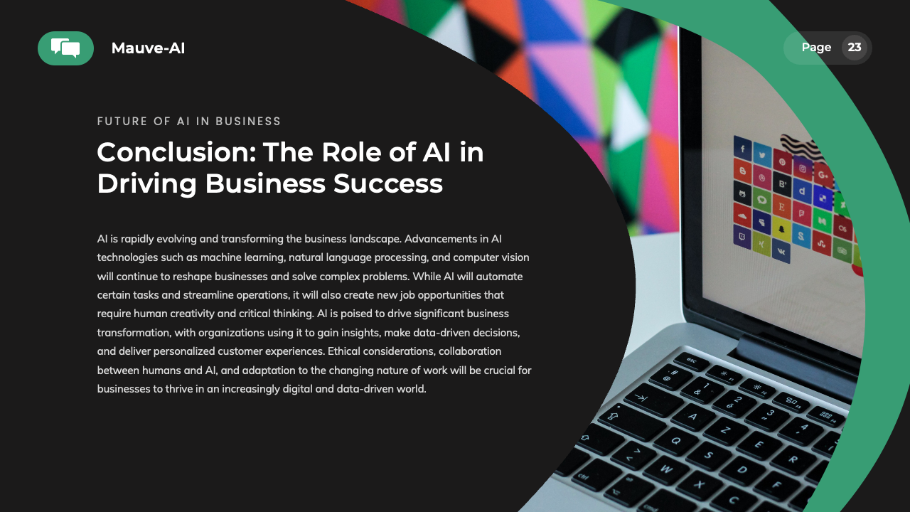 Mauve-AI - Artificial Intelligence Keynote Template Template ...