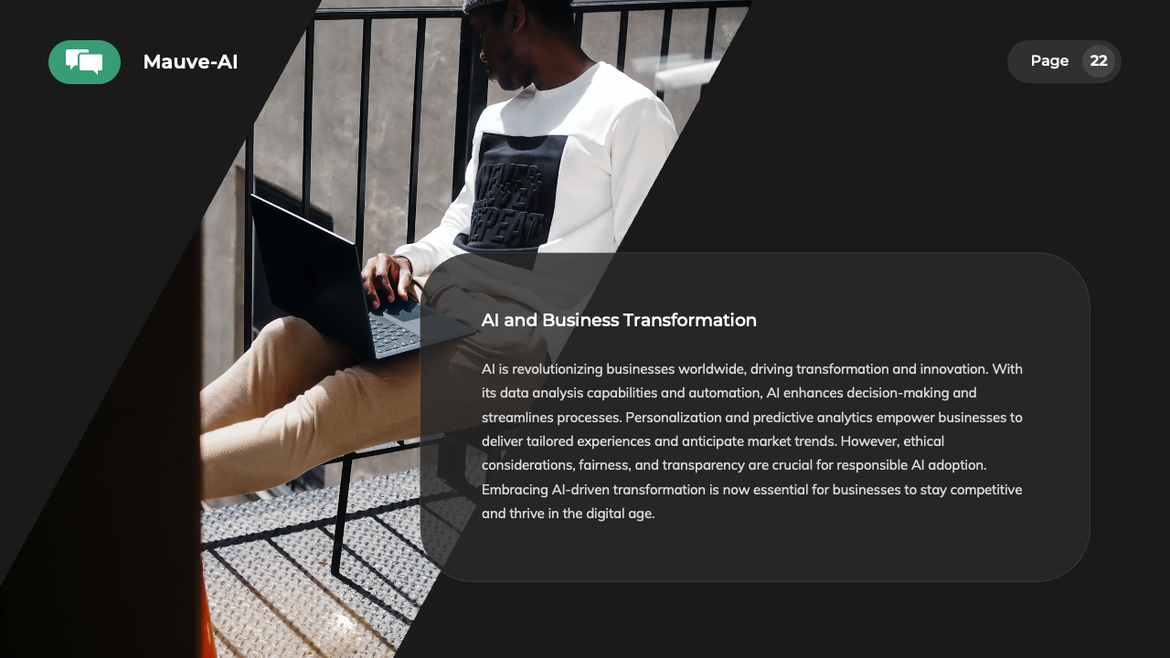 Mauve-AI - Artificial Intelligence PowerPoint Template, Presentation ...