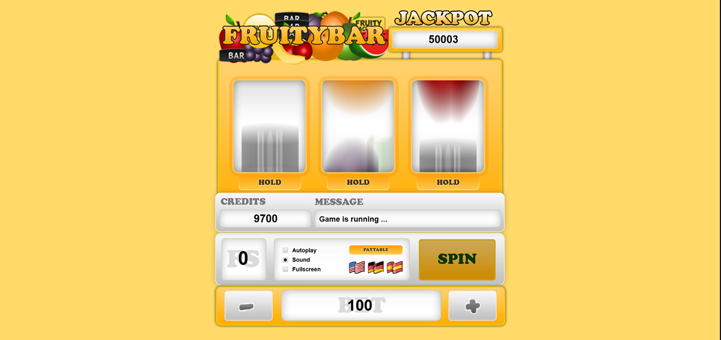 Fruitybar Slot Machine - HTML5 Casino Game by All-Scripts | CodeCanyon