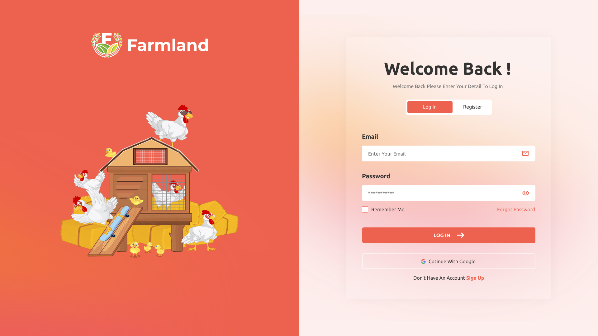 Farmland - Agriculture & Poultry Farm Figma Template by webstrot ...