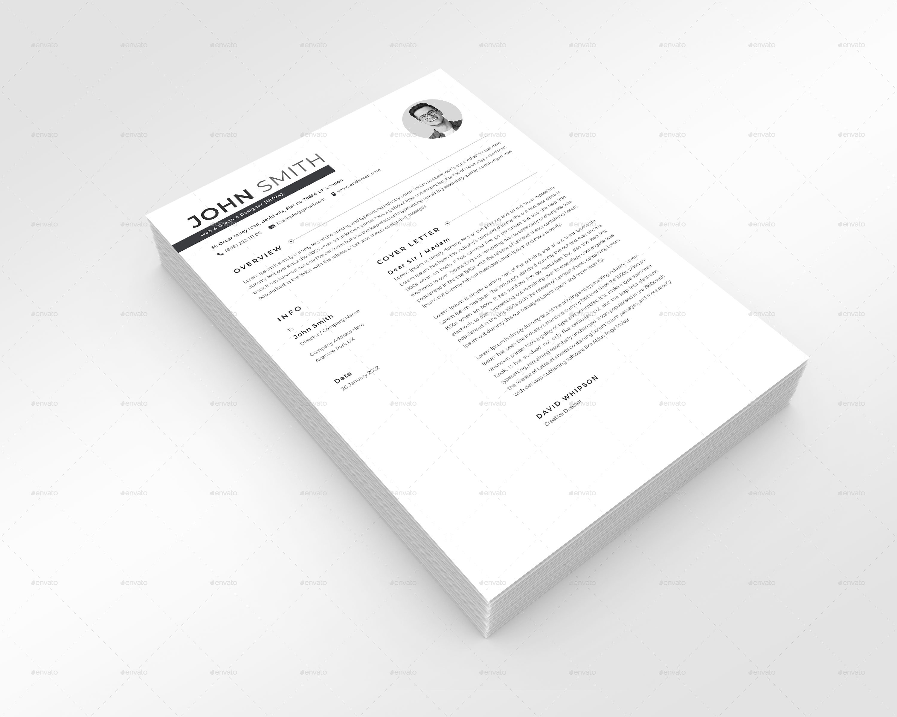 Resume, Print Templates | GraphicRiver