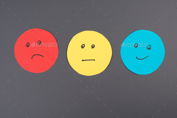 Sad Smileys Blue
