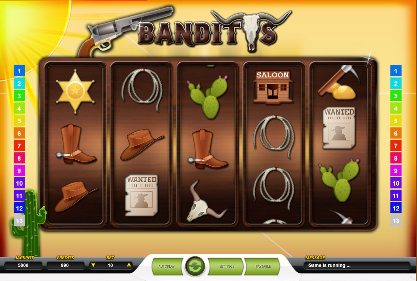 Banditos Slot Machine - HTML5 Casino Game by All-Scripts | CodeCanyon
