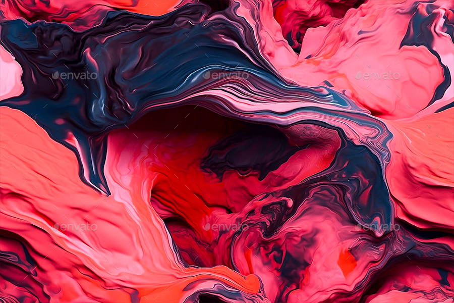 3D Ink Drops in Water Seamless Textures, Graphics | GraphicRiver