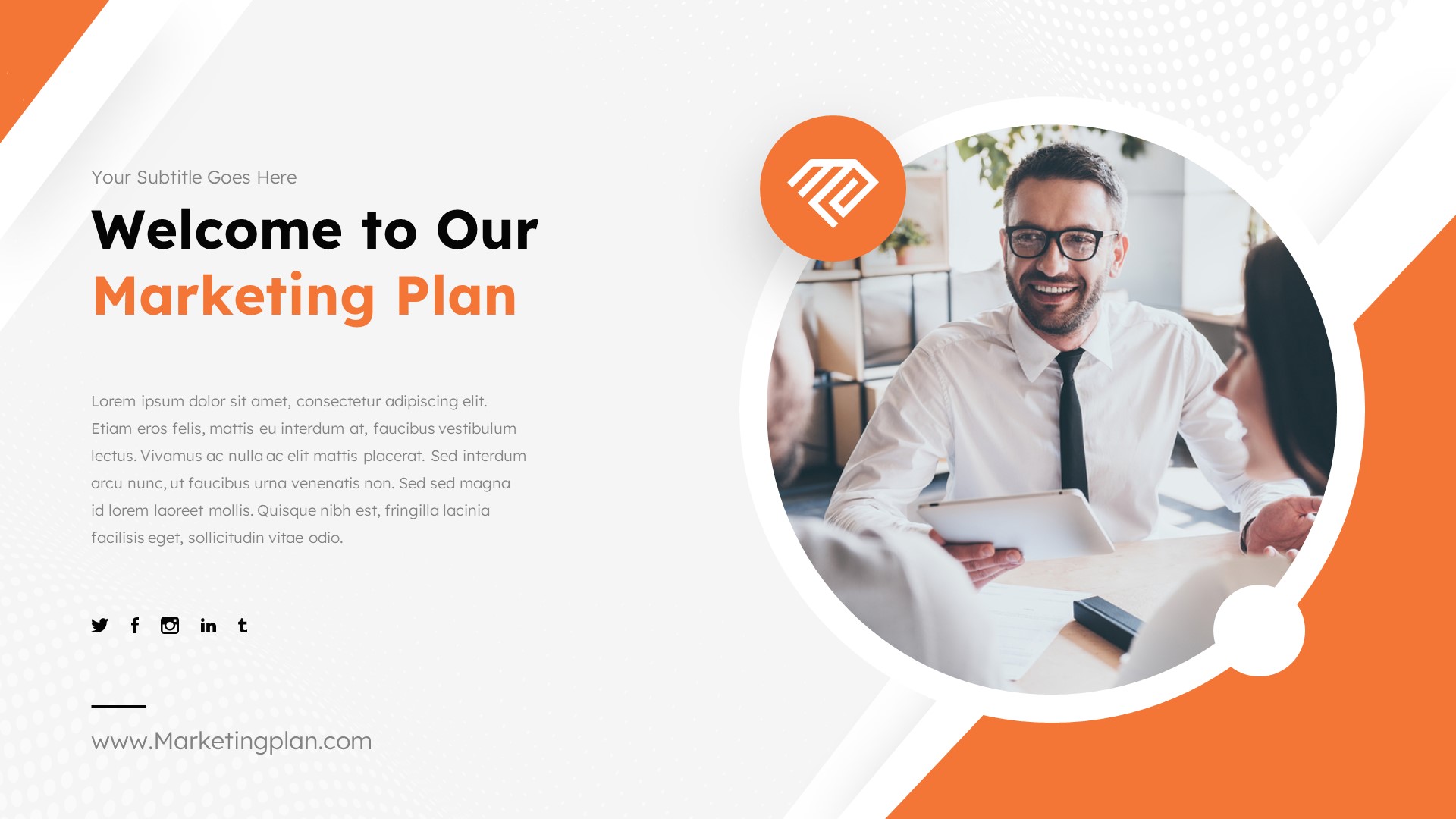 Marketing Plan PowerPoint Presentation Template, Presentation Templates