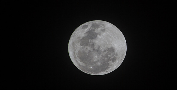400mm Full Moon Time Lapse - 4K Resolution, Stock Footage | VideoHive