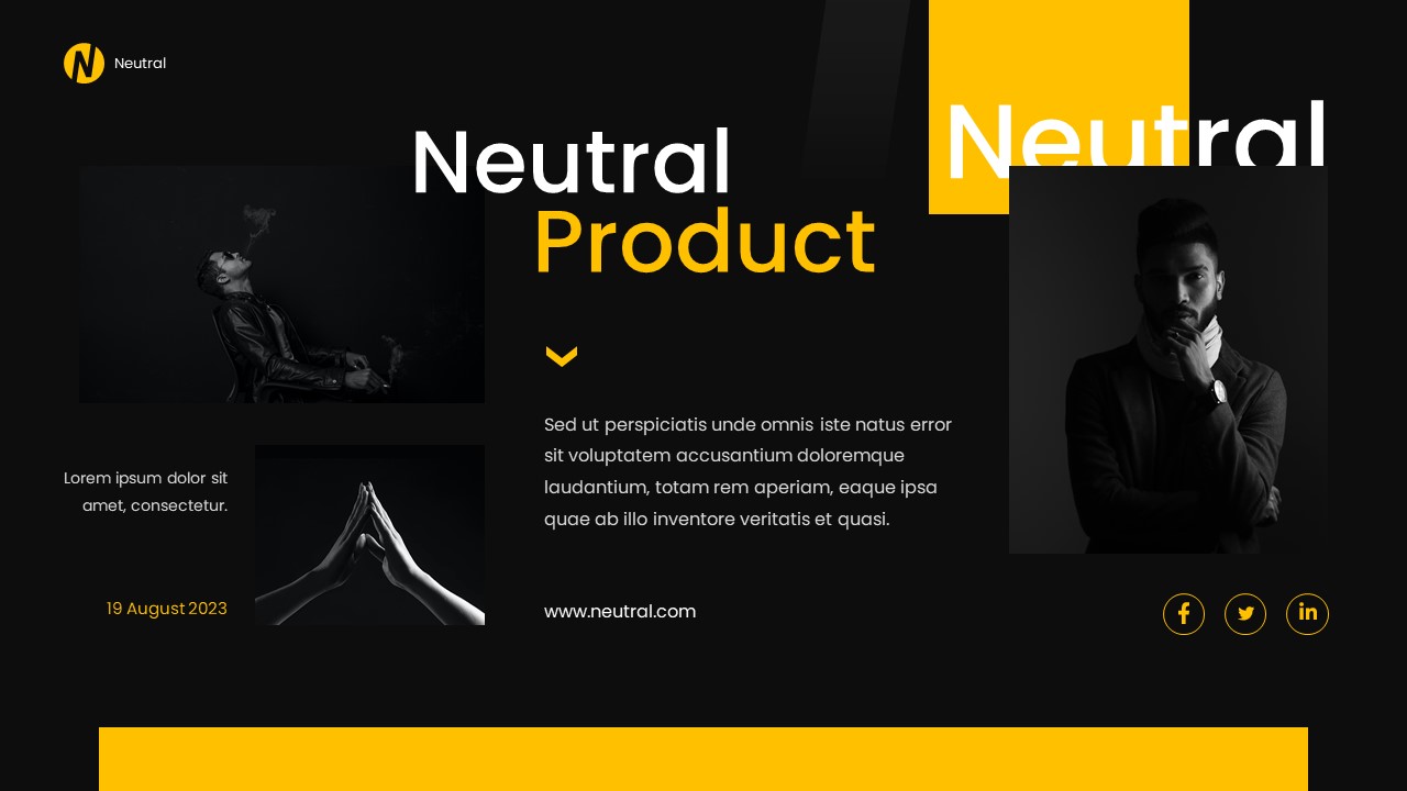 Neutral PowerPoint Template, Presentation Templates | GraphicRiver