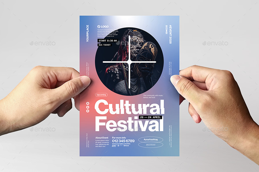 Modern Flyer Template, Print Templates | GraphicRiver