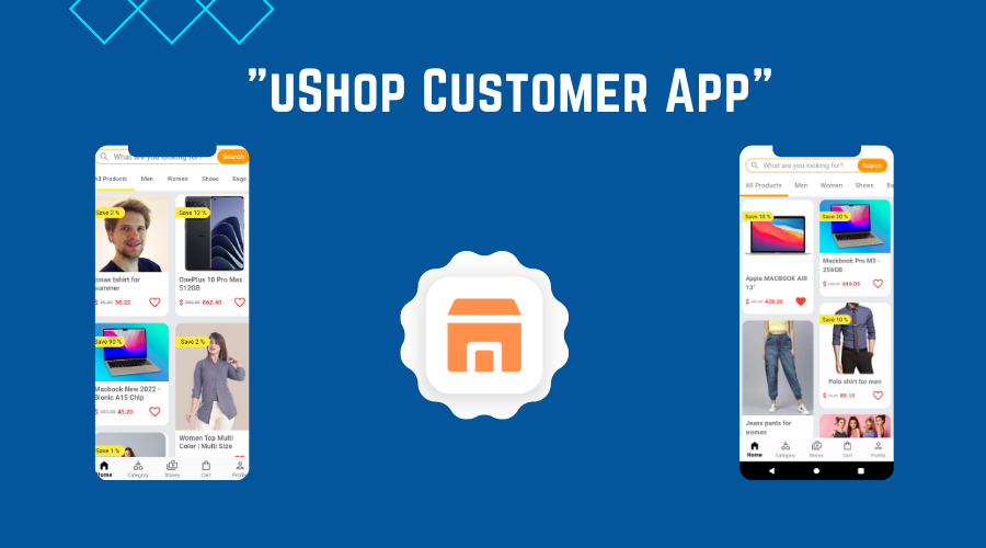 uShop v2.1 - Multi Vendor Ecommerce Mobile System With Admin App ...