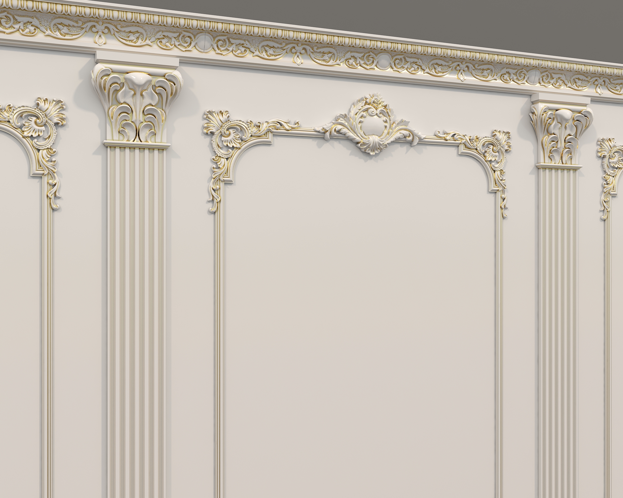 Classic Interior Wall Decoration 18 by nhattuankts | 3DOcean