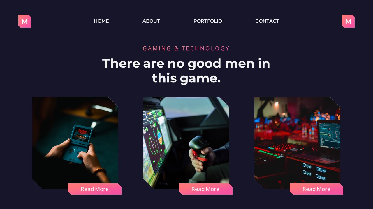 Gamex - Gaming & Technology Keynote Template by Sanstive | GraphicRiver