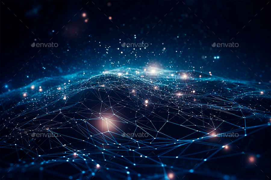 Digital Data Network Connections 3D Backgrounds, Graphics | GraphicRiver