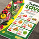 Product Flyer - Supermarket Promotion Flyer Template, Print Templates