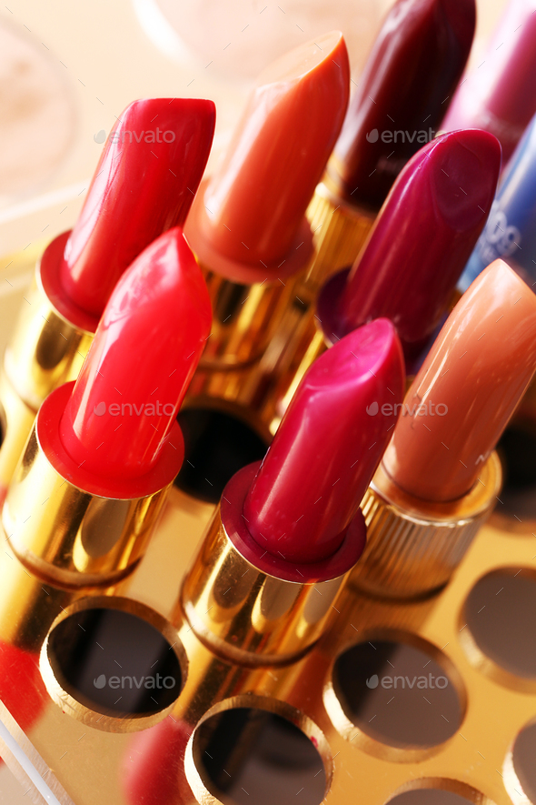 Different lipsticks Stock Photo by BLACKDAY | PhotoDune