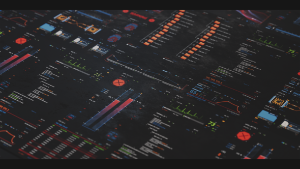 Futuristic UI HUD Elements, After Effects Project Files | VideoHive