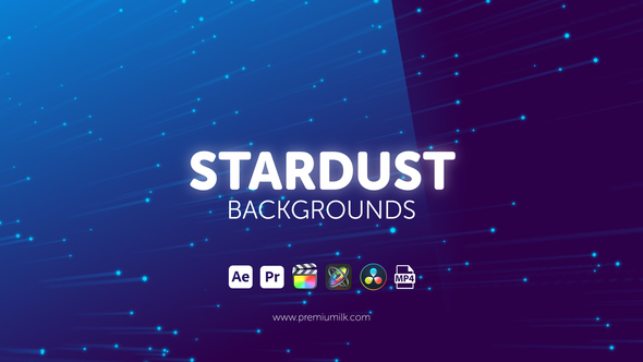 Stardust Backgrounds, After Effects Project Files | VideoHive