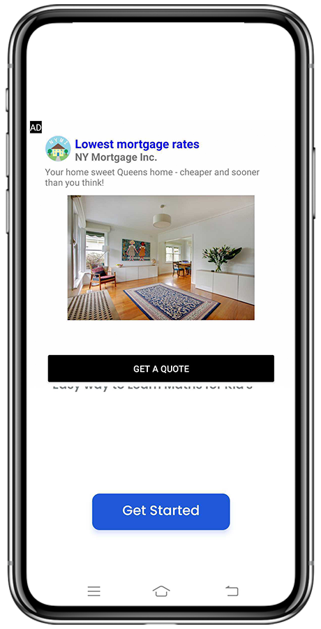 Kids Math's Learning Game | Android | Admob Ads by VocsyInfotech | CodeCanyon