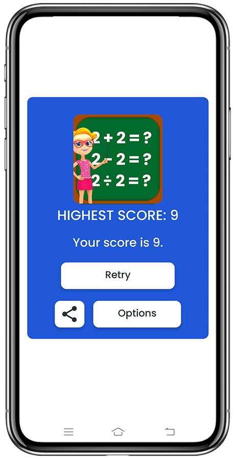 Kids Math's Learning Game | Android | Admob Ads by VocsyInfotech | CodeCanyon