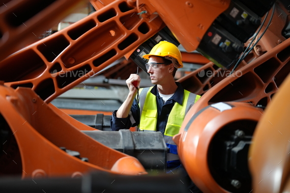 Technology industry innovation, people with tech Innovation with ...