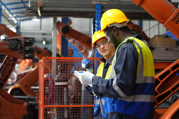 Technology industry innovation, people with tech Innovation with ...