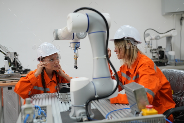 Technology industry innovation, people with tech Innovation with ...