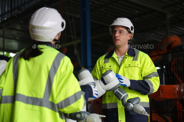 Technology industry innovation, people with tech Innovation with ...