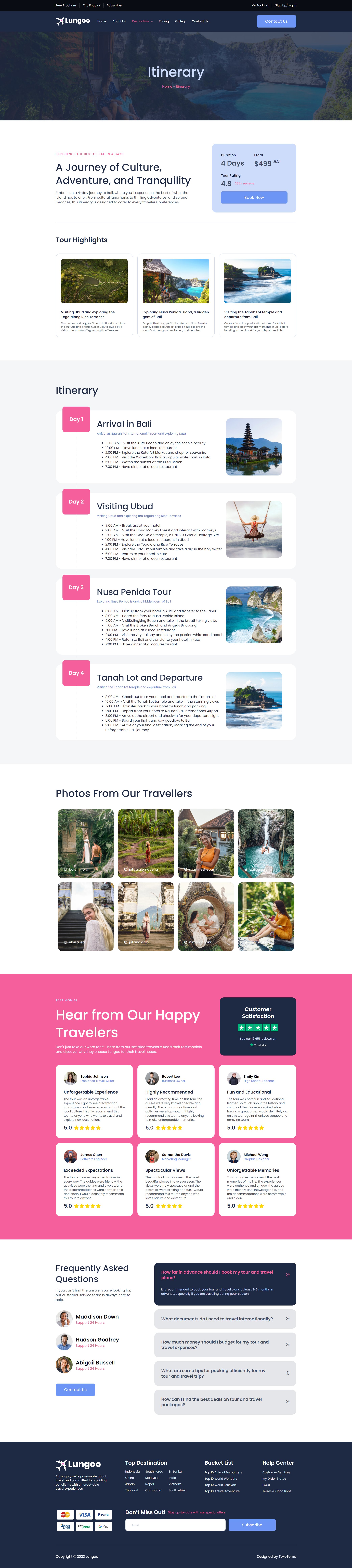Lungoo - Travel Business Template Kits by Tokotema | ThemeForest