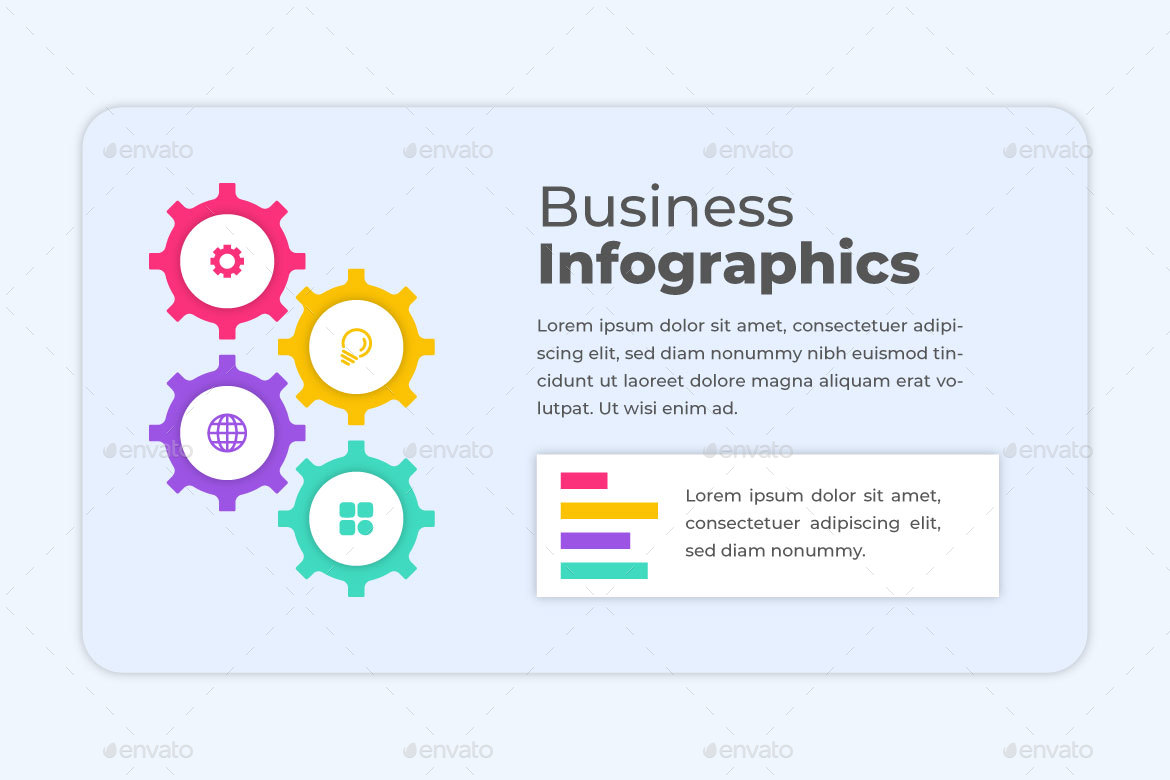 Business Infographics Template, Infographics | GraphicRiver