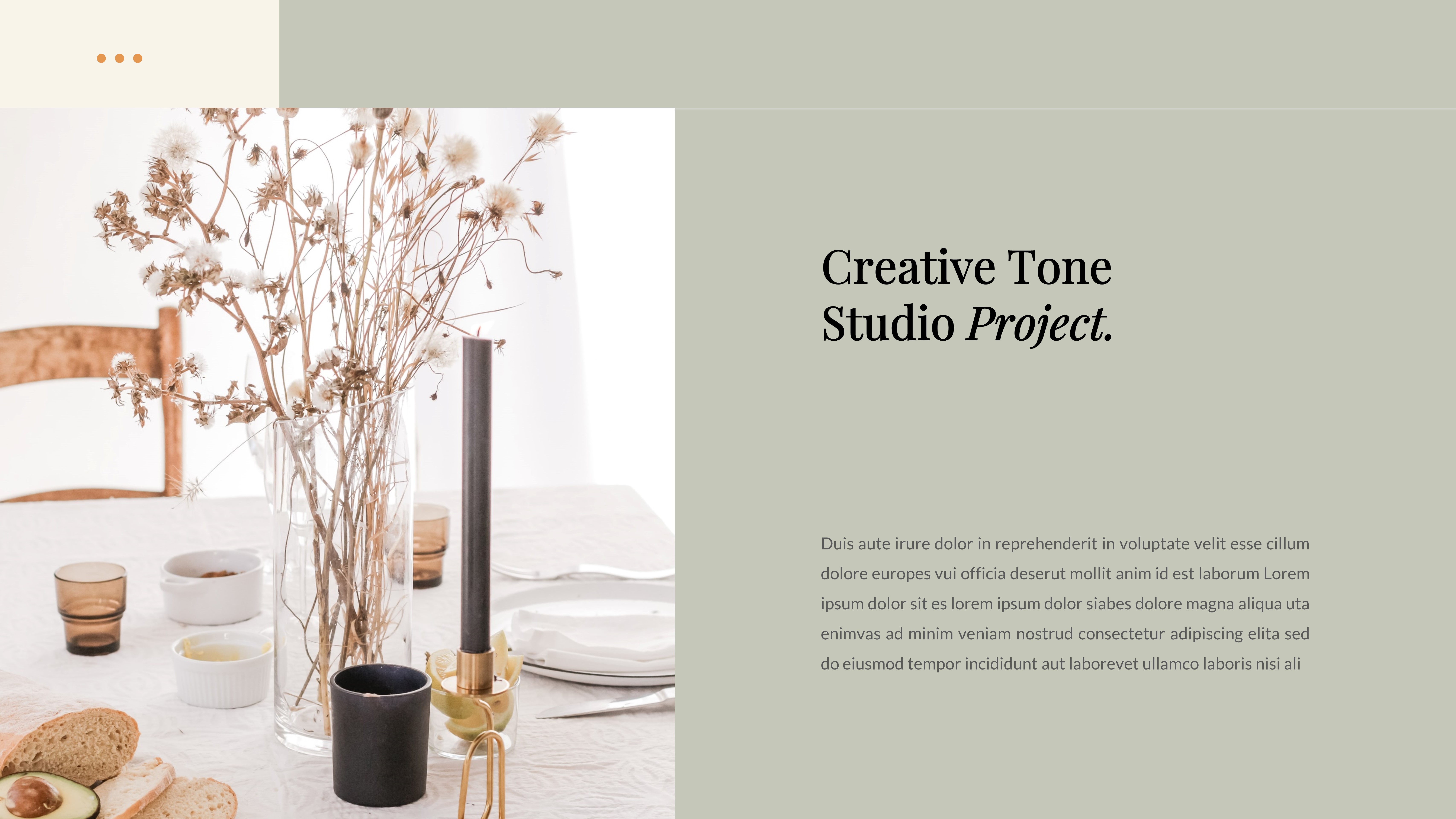 Tone – Creative Business Powerpoint Template, Presentation Templates