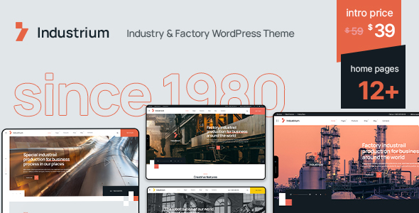 Industrium | Industry & Factory WordPress Theme by Artureanec | ThemeForest