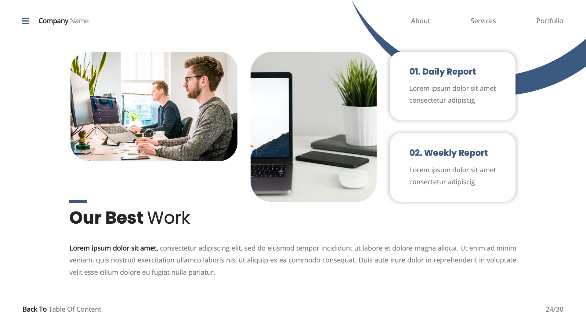 2023 Report - Annual Report Keynote, Presentation Templates | GraphicRiver