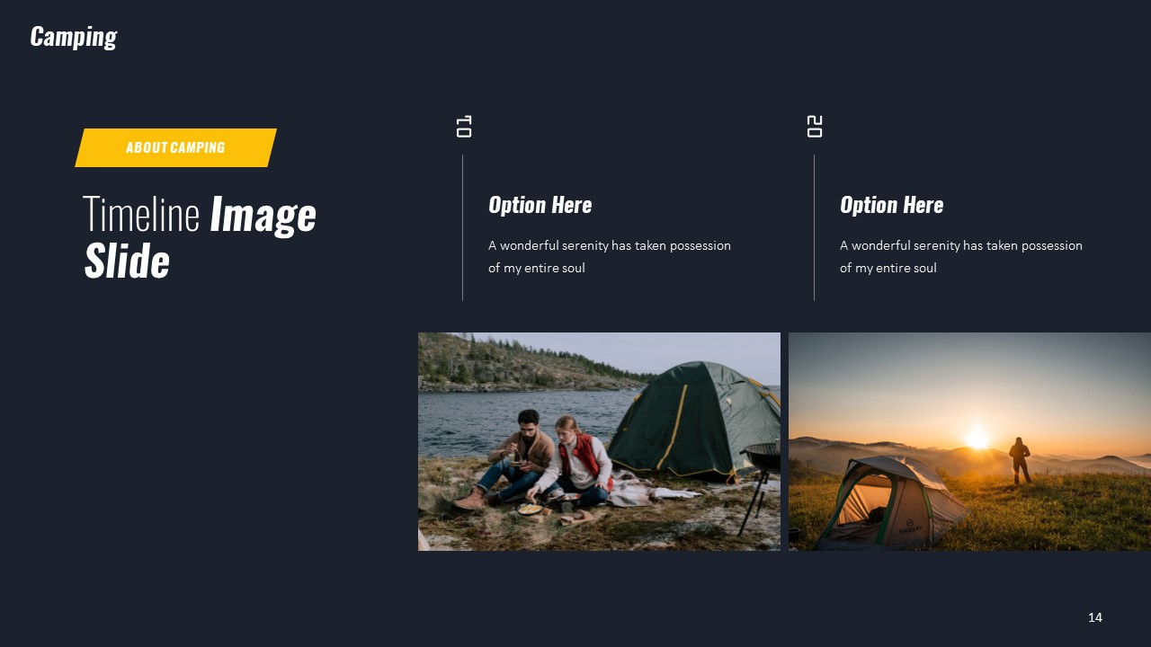 Camping Google Slides Templates, Presentation Templates | GraphicRiver
