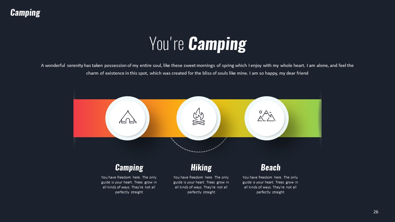 Camping Google Slides Templates, Presentation Templates | GraphicRiver