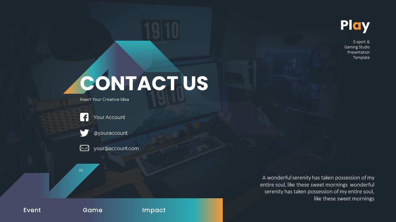 Play Google Slides Templates, Presentation Templates | GraphicRiver