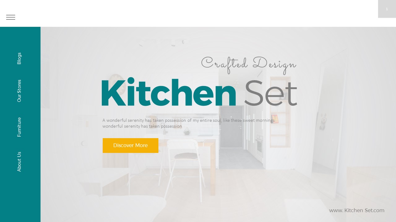 Kitchen Set Keynote Templates, Presentation Templates | GraphicRiver