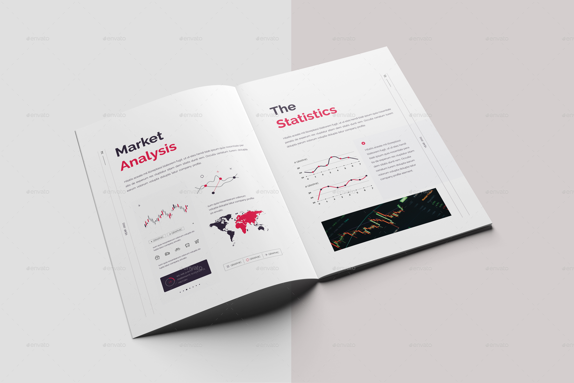 Annual Report, Print Templates | GraphicRiver