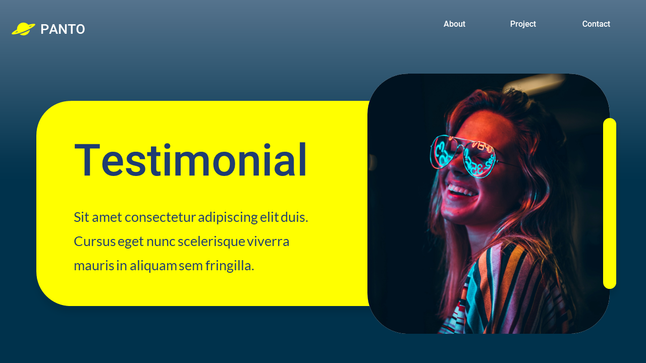 PANTO - Creative Business Presentation Template, Presentation Templates